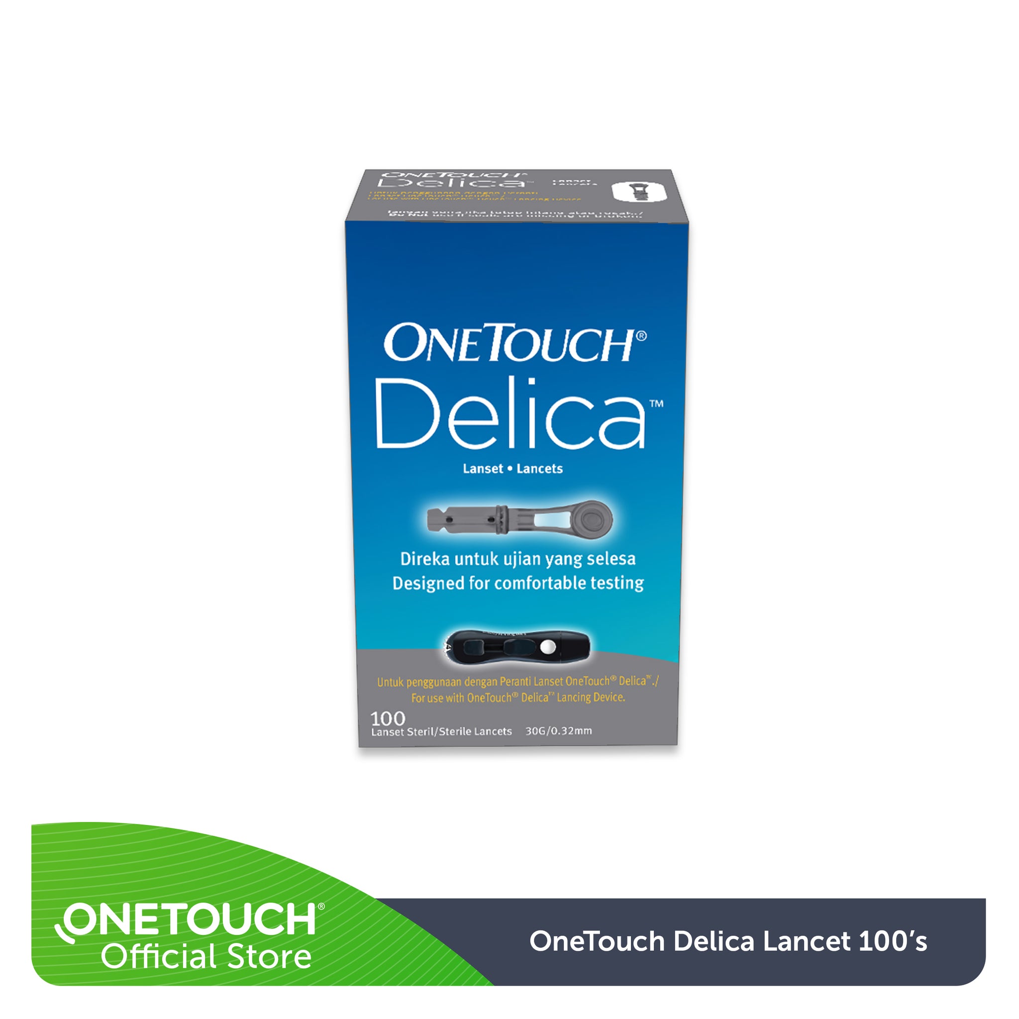 ONETOUCH Delica Lancet (100's) – Glucometer.my
