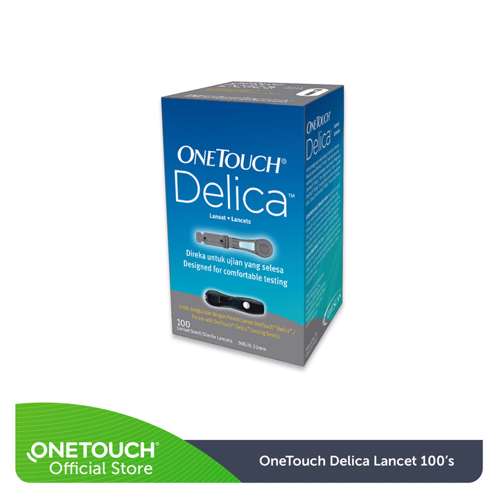 ONETOUCH Delica Lancet (100's) – Glucometer.my