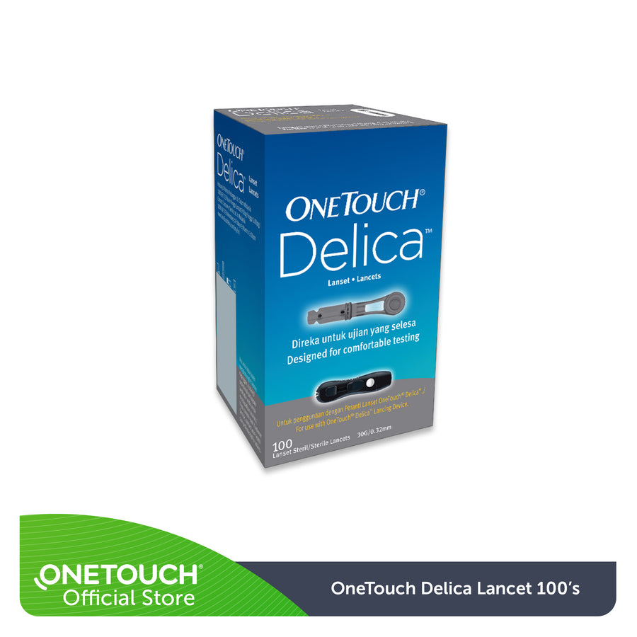 ONETOUCH Delica Lancet (100's) – Glucometer.my